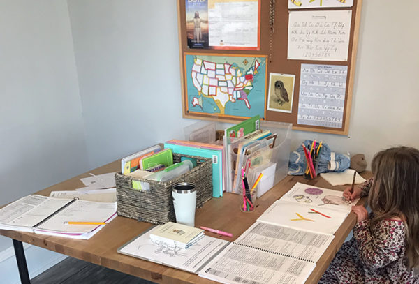 A Peaceful (and Realistic) Way to Homeschool Multiple Children